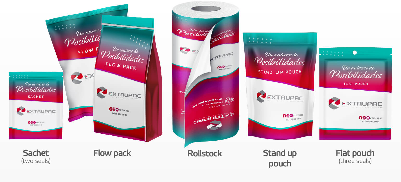 EXTRUPAC | Empaques flexibles con impresión digital